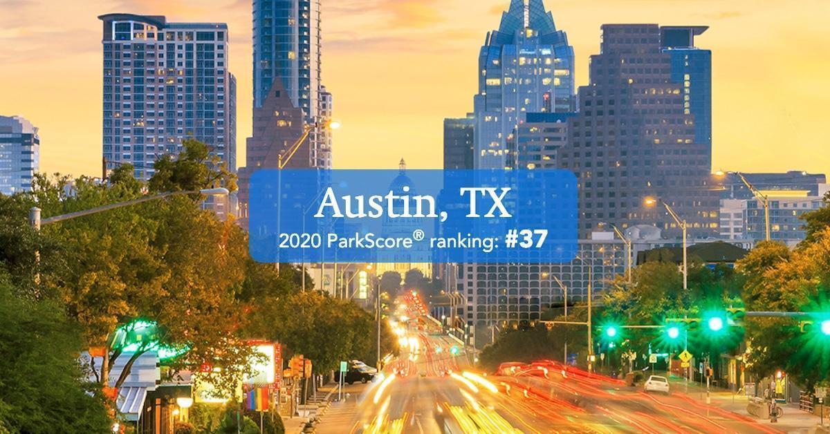 How does Austin rank in Park Access for 2020? | Austin Parks Foundation
