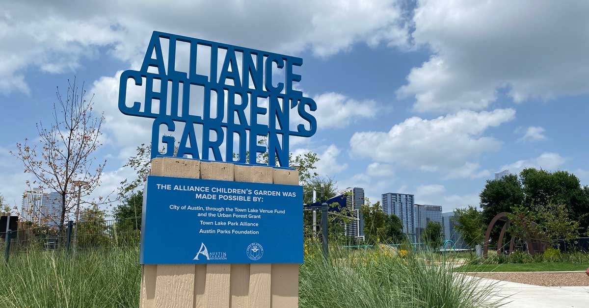 Alliance Children's Garden: Premiere Park Space in the Heart of Austin, TX